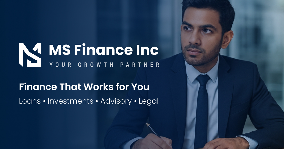 Instant Unsecured Business Loans & Investments | MS Finance Inc.